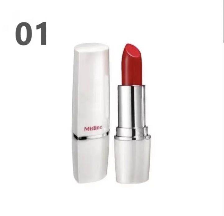 Mistine 12 HR Long Lasting Lipstick. มี 4 สีให้เลือก 01 แดง 02 ชมพู 03 ส้ม 04 ชมพูเข้ม | Lazada ...