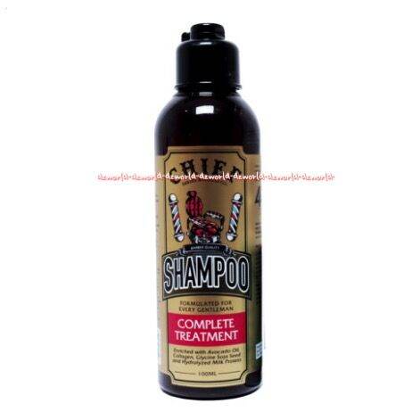 Chief Shampoo Complete Treatment 100ml Shampo Pria Salon Barbershop ...