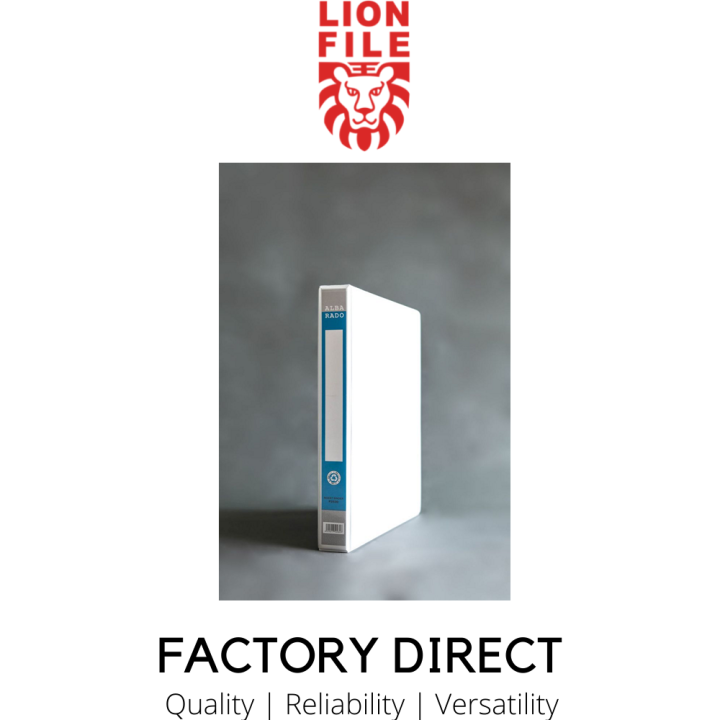 ALBA RADO 25mm Glued Insert Binder (40pcs/ctn) [2D Ring File] | Lazada