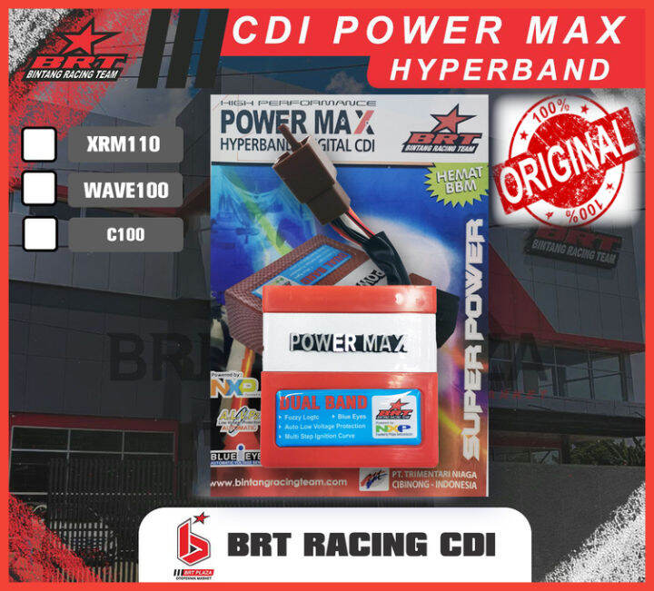 Original PowerMax BRT HyperBand Racing CDI Xrm-110 Wave-100-c100 ...
