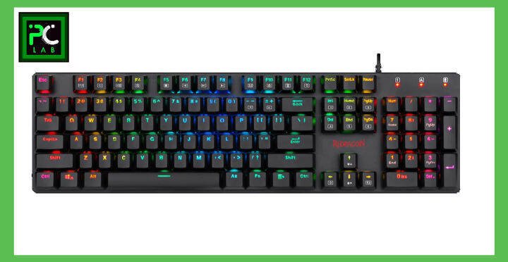 Redragon K589 Shrapnel RGB Full Key Set Wired Mechanical Gaming ...