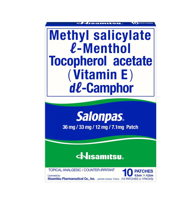 Salonpas box 10 patches | Lazada PH