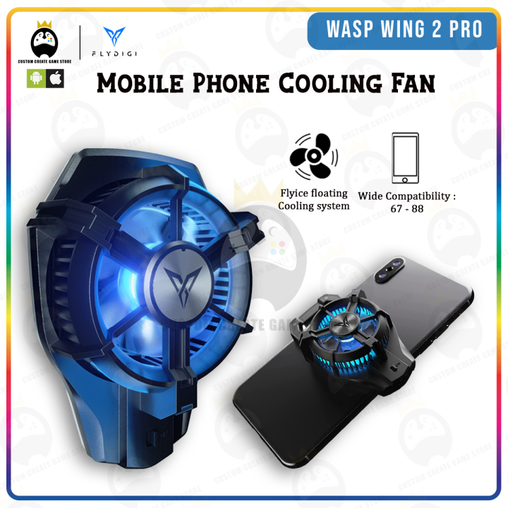 Flydigi Wasp Wing 2 PRO Fly ice Cooling system Wired Mobile Phone Cooling Fan [readystock] | Lazada