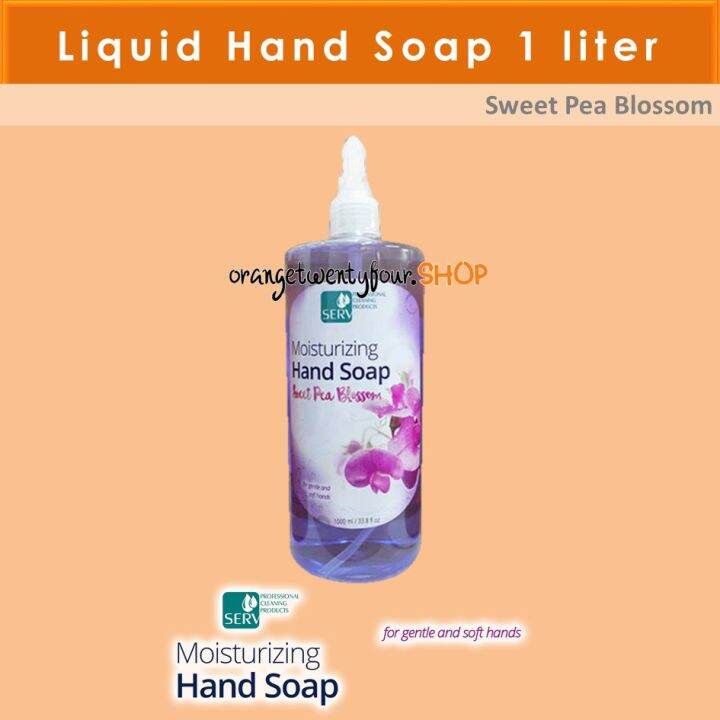Serv Moisturizing Liquid Hand Soap 1 liter | Lazada PH