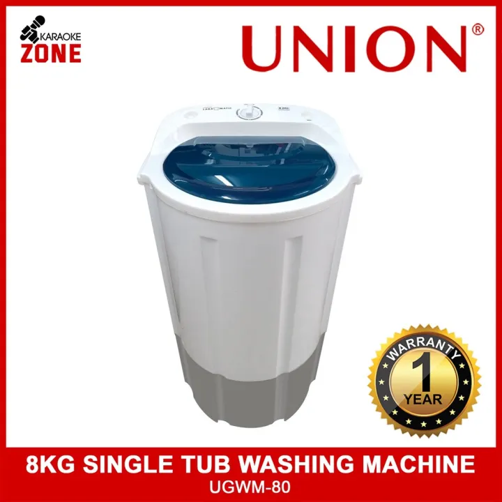 Union Washing Machine 8KG Single Tub / Union Washing Machine UGWM-80 ...