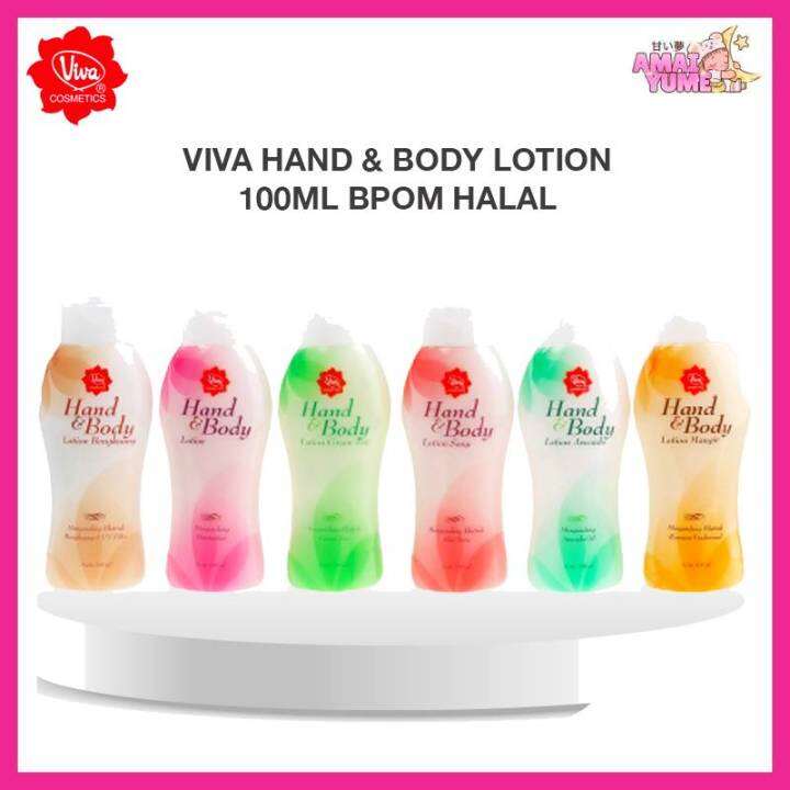 Viva Hand & Body Lotion 100ml BPOM Halal | Lazada Indonesia