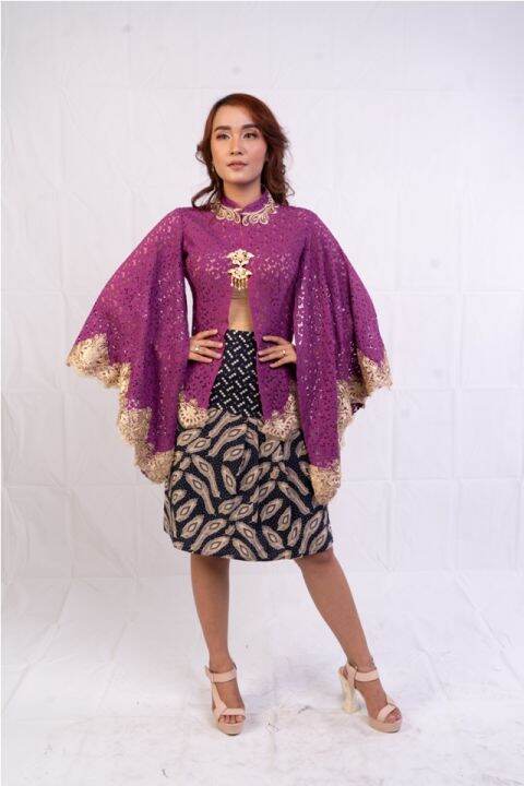 Rok Batik Pendek RR1941 Rok Batik Span Kombinasi Motif Bulu Merak Besi ...