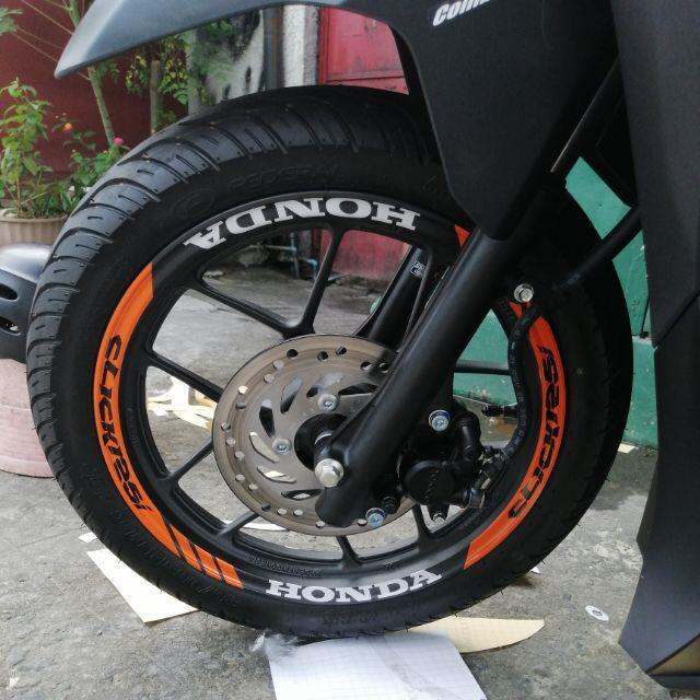 Honda Click 125I Reflectorize mags decals | Lazada PH