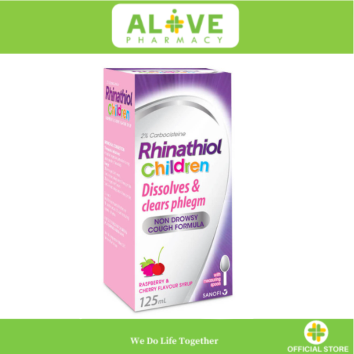 Rhinathiol Children Cough Syrup 125ml | Lazada