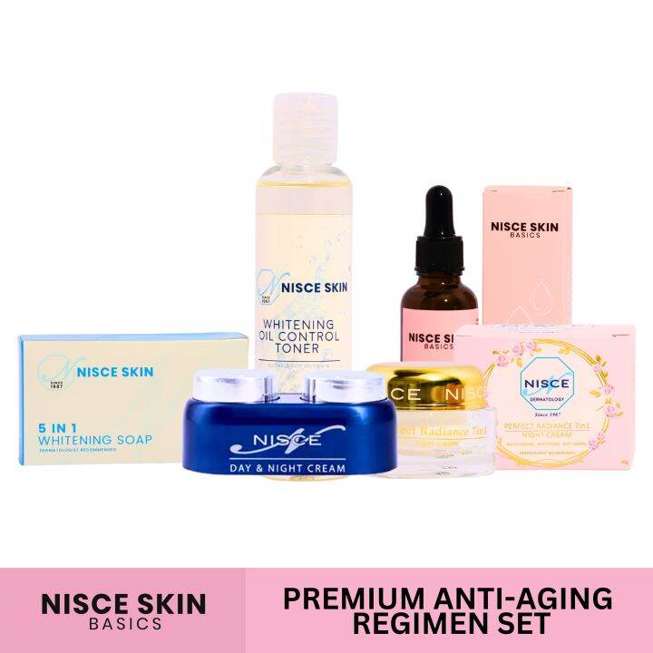 Nisce Skin Premium Anti-Aging Regimen Set | Lazada PH
