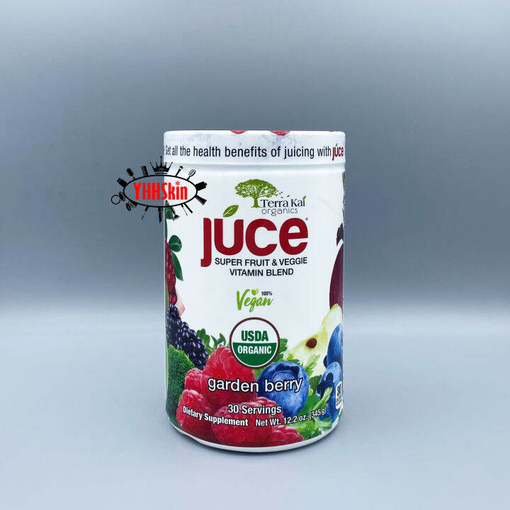 Terra Kai Organics Juce Super Fruit & Veggie Vitamin Blend ( วิตามินรวม ชนิดชง ) | Lazada.co.th