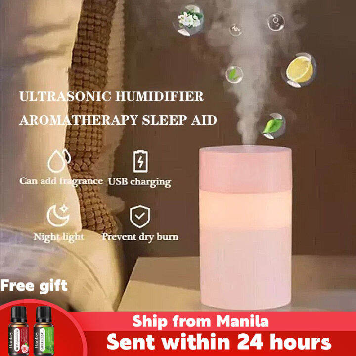 260ml Air Humidifier USB Ultrasonic Aromatherapy Diffuser Air ...