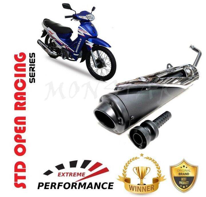 28mm CT100 MR1 Kriss 100 kriss100 Std Open Racing Ekzos Sport Exhaust ...