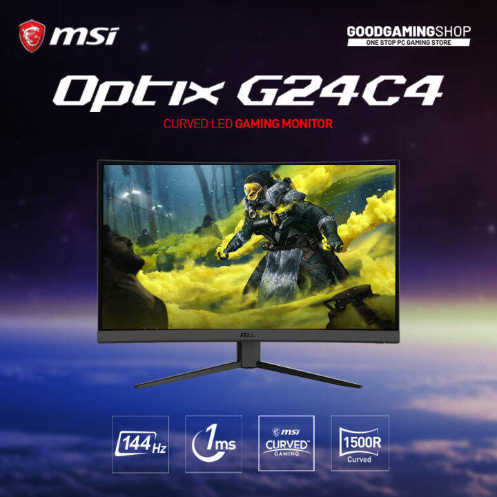 MSi Optix G24C4 - Gaming Monitor | Lazada Indonesia