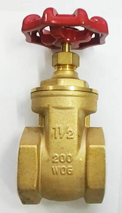 NIPPON BRASS GATE VALVE 1-1/2" X 200 WOG THREADED SCREW TYPE | Lazada PH