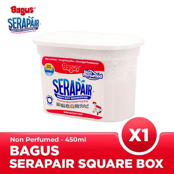 Kangsapu Bagus Serapair Square Box serap air 450 ml Non Perfume Putih W-3353 | Lazada Indonesia
