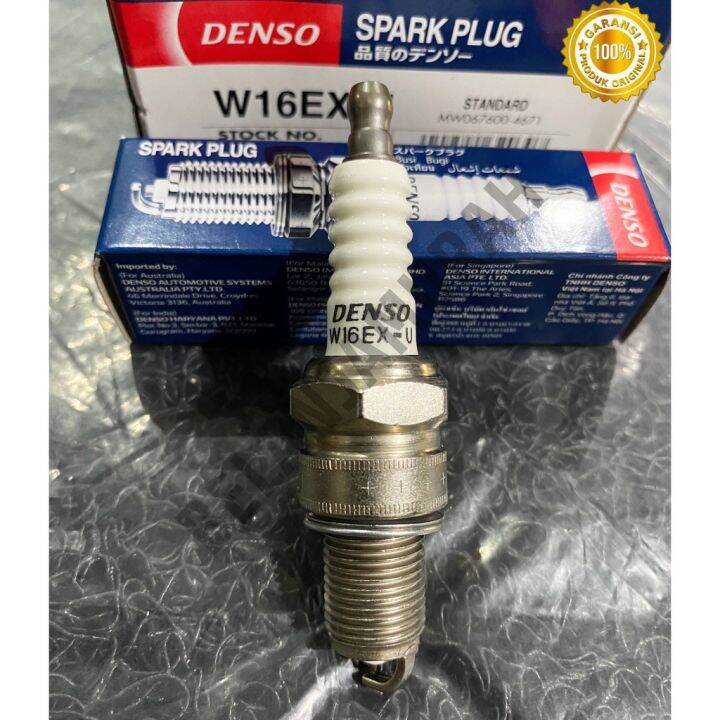 Busi W16EX-U Jimny, Katana, Kijang, Carry, Futura Carbu 100% Denso Asli | Lazada Indonesia