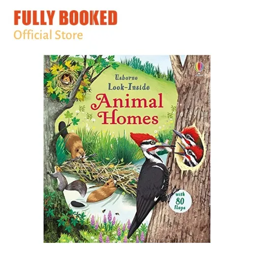 Look Inside: Animal Homes (Board Book) | Lazada PH