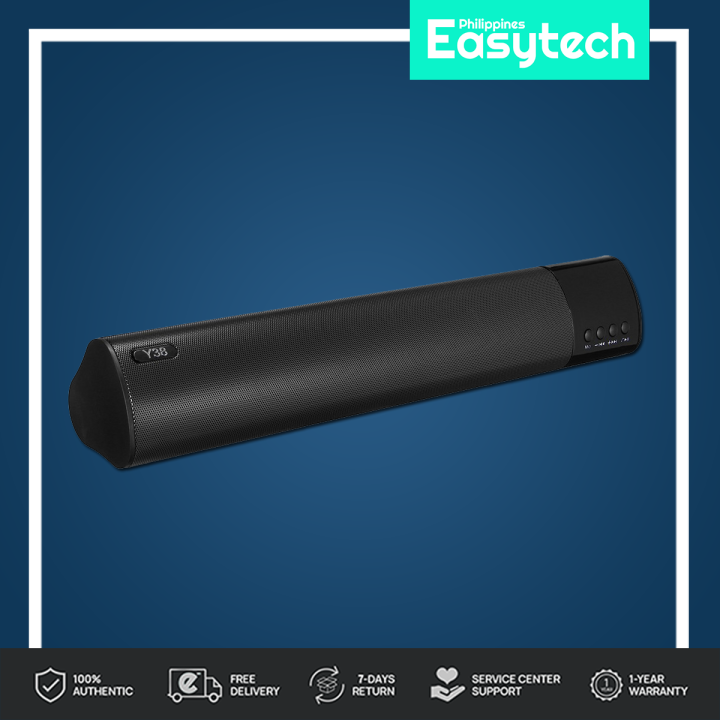 Easytech Y38 Wireless Bluetooth Mini Sound bar Computer Speaker | Lazada PH