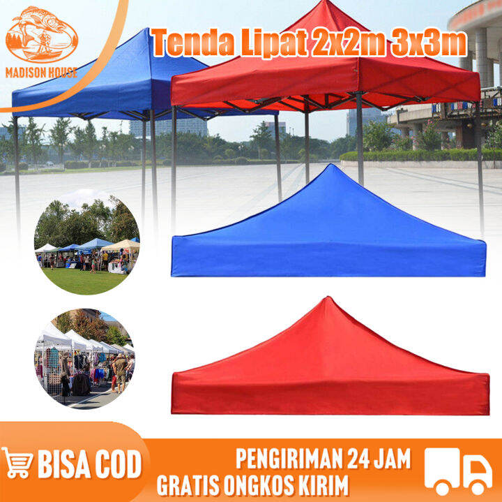 Tenda Lipat ( 2 X 2 M) (15KG) Tenda Bazar Pameran Tenda gazebo Tenda ...