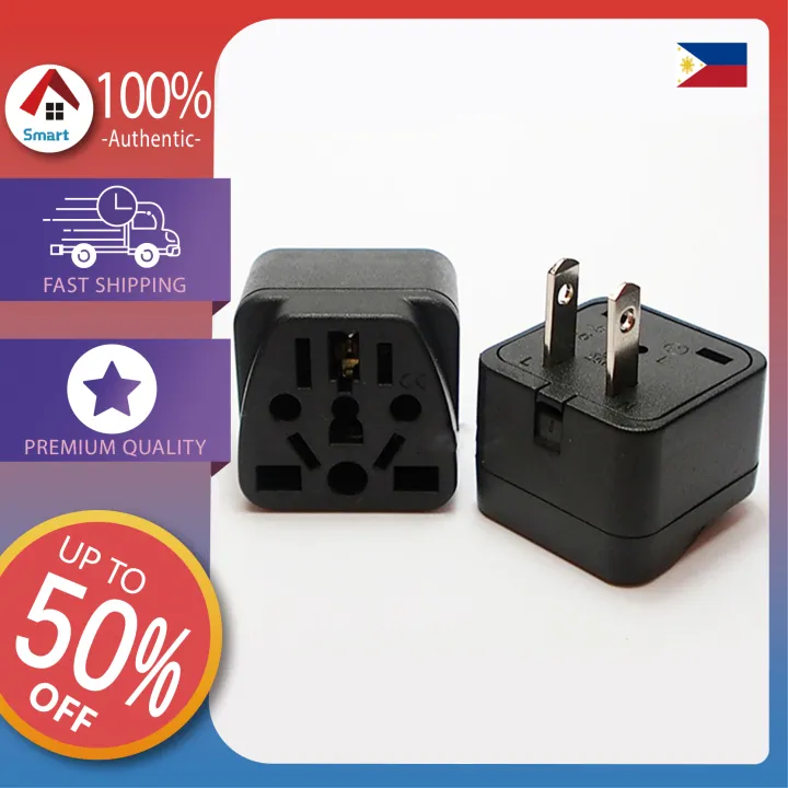 Multifunctional pure copper 2-pin plug to American converter American ...