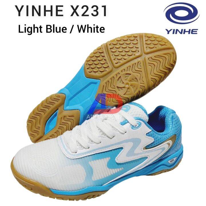 Sepatu Pingpong Yinhe X231 / X-231 Light Blue / White Tenis Meja Murah Promo Diskon Adha Sport ...