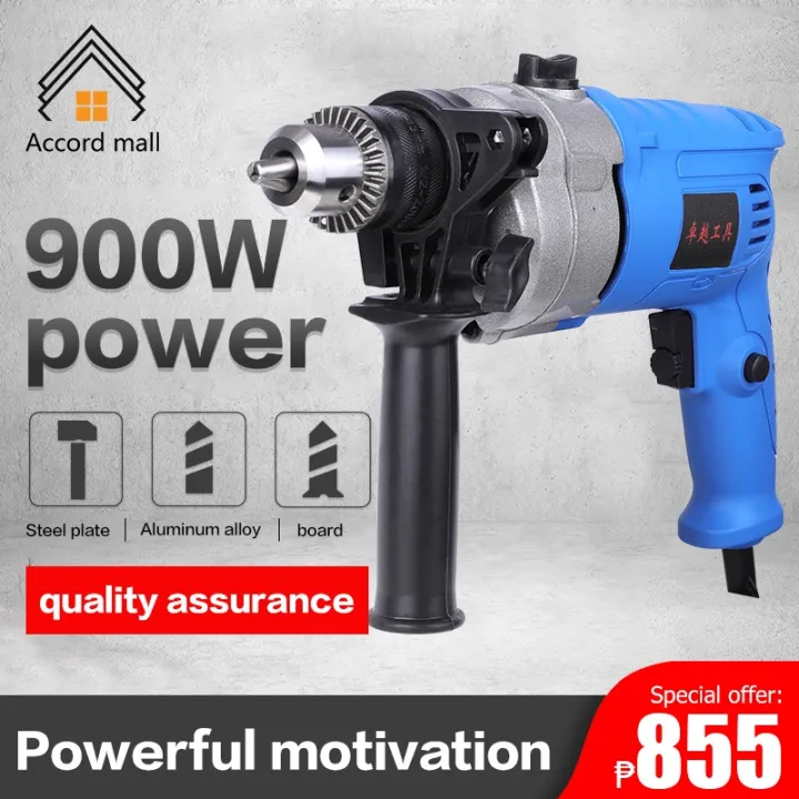 Ac 900W electric impact drill high-power industrial impact hammer drill ...