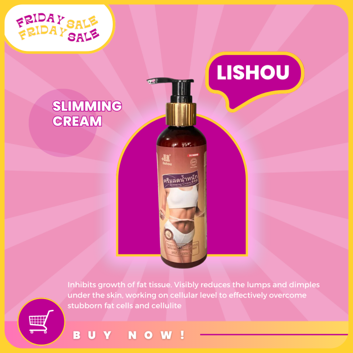 Lishou Slimming Cream (200ml) Original Slimming Lotion Authentic ...