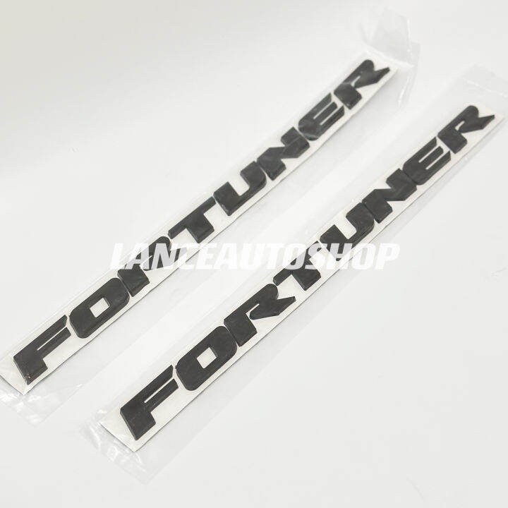 Fortuner Logo Letter Hood Emblem Toyota Fortuner Hood Emblem | Lazada PH