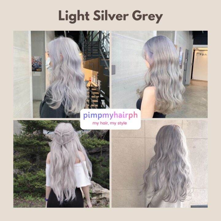 Light Silver Grey (hair bleach and color) | Lazada PH