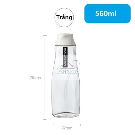 Bình nước cho bé đi học lock&lock nhựa pet dung tích 500 700ml an toàn