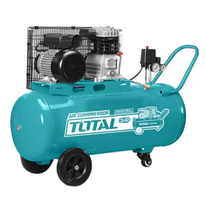 Total ปั๊มลมลูกสูบ+สายพาน 3HPx100ลิตร TC-1301006 220-240V | Lazada.co.th