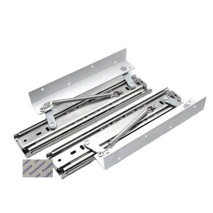 Heavy Pull Out Pop Up Slide Rail Supporting Bracket For Furniture Table ...
