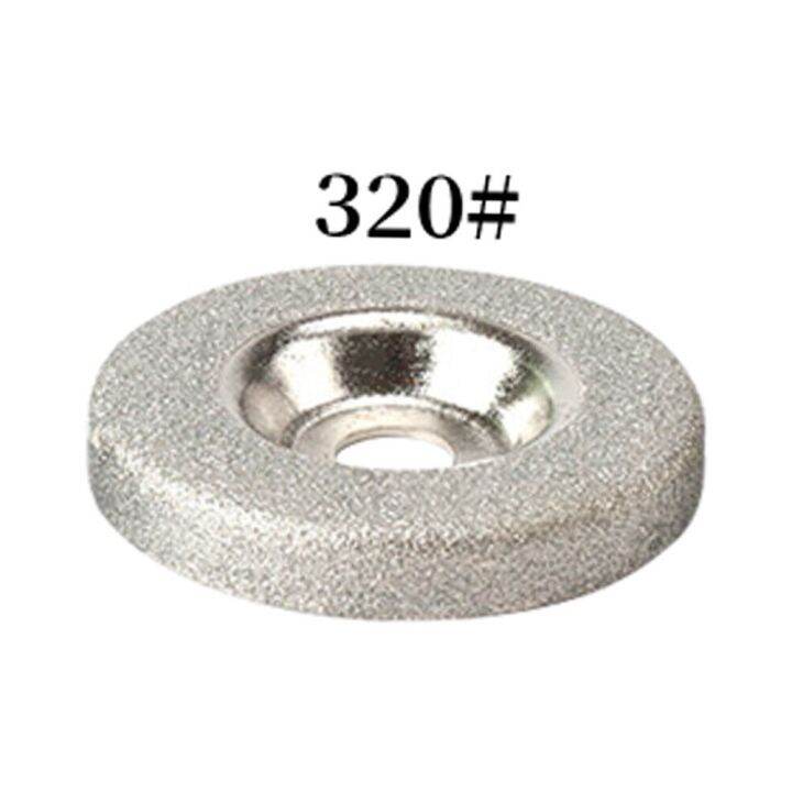 2" Diamond Grinding Wheel Cup Emery Disc Wheel Circle Sharpener Stone ...