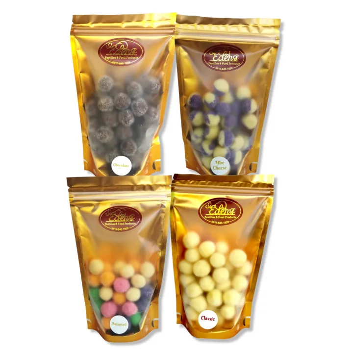 Eden's Pastillas Bundle of 4 Set A (Chocolate,Ube cheese,Assorted ...