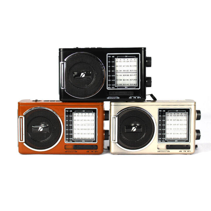 KTF-1646 KTF Original Mini Radio with SOLAR CHARGING and FLASHLIGHT ...