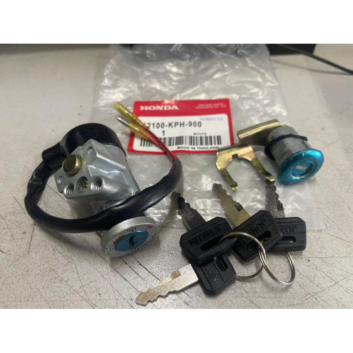 Honda Wave 125 wave125 first model Main Switch set & Seat Lock Key Set ...