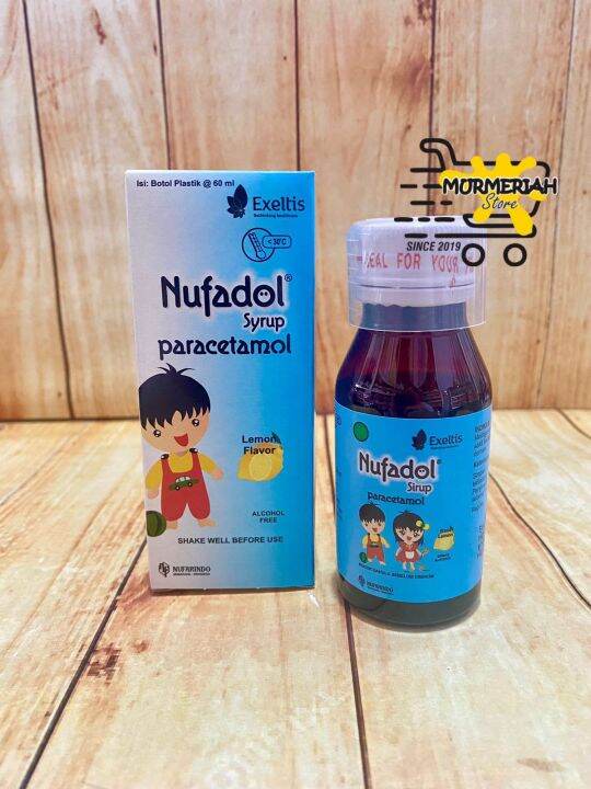Nufadol Syrup 60 ml - Sirup Paracetamol untuk demam dan nyeri | Lazada ...