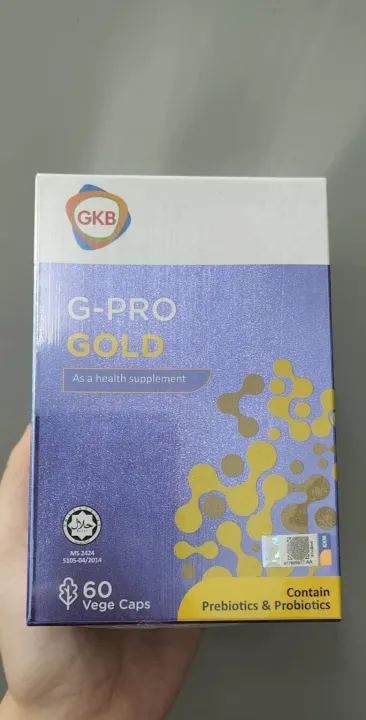 GKB G-PRO GOLD 450MG 60S | Lazada