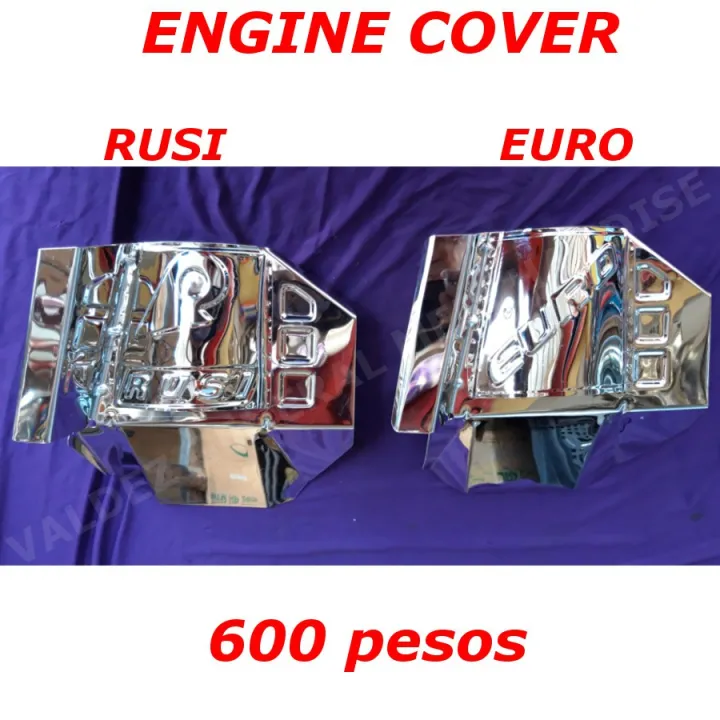 Rusi 125 , Euro 150 Engine Cover Stainless | Lazada PH