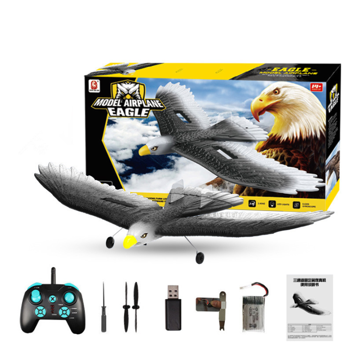 BM17 rc airplane BM17 Eagle 2.4GHz 3CH EPP RC Airplane Glider RTF Built-in Gyro With LED Light ...