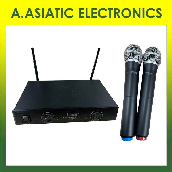 Trident TR800 Wireless Microphone System | Lazada PH