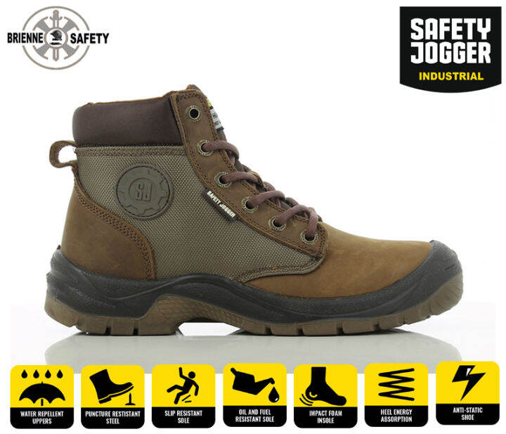 Safety Jogger Dakar S3 SRC Steel Toe and Steel Mid Sole Safety Shoes | Lazada PH
