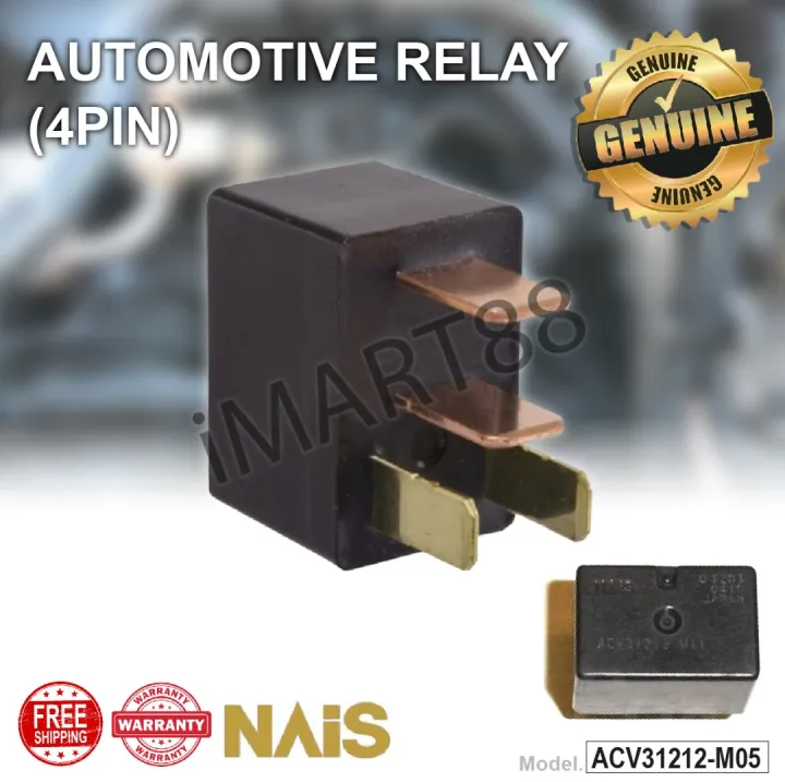 Original Nais ACV31212 M05 Multi Function Automotive High Power Relay 4 ...