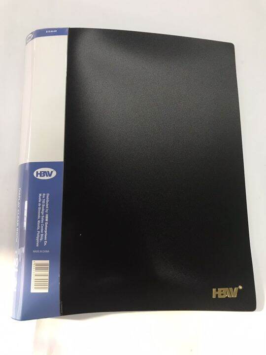 HBW Fixed Clearbook 40 pockets A4 size | Lazada PH