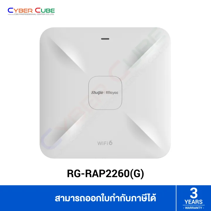 Reyee ( by Ruijie ) RG-RAP2260(G) AX1800 Wi-Fi 6 Dual Band Indoor ...