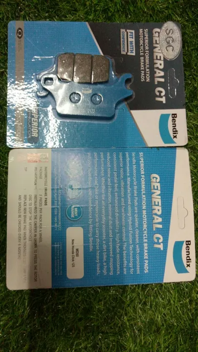 BRAKE PAD CLICK125/150 BENDIX | Lazada PH