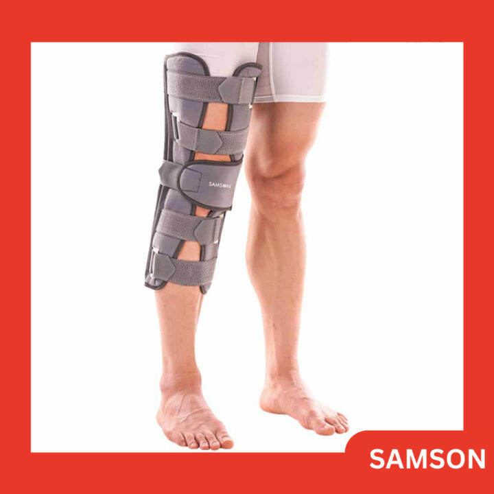 SAMSON KNEE BRACE/IMMOBILIZER LONG TYPE 19"/48CM NE-0601 | KNEE SUPPORT ...