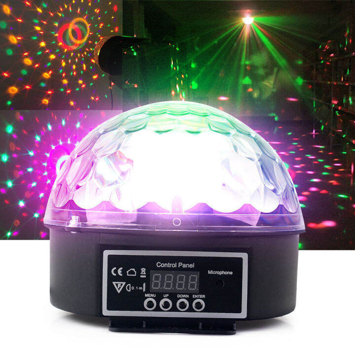 30W LED Stage Lighting Disco Digital DMX512 LED RGB Crystal Magic Ball ...