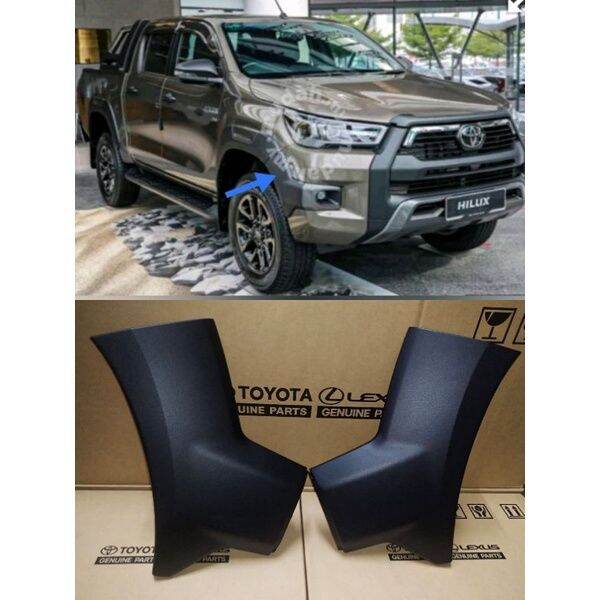 *ORIGINAL TOYOTA GUN126 HILUX ROGUE 2020 FRONT BUMPER SIDE SKIRT ...